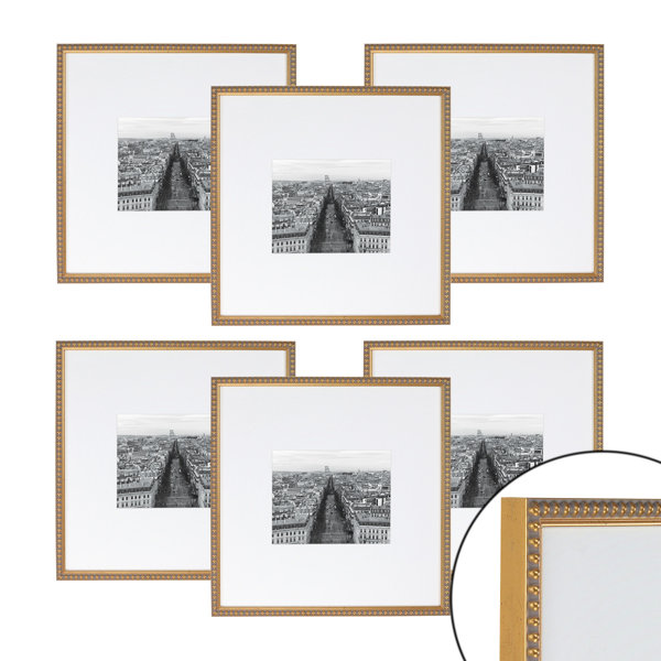 Artistry Designs Wood Picture Frame - Set of 6 | Wayfair