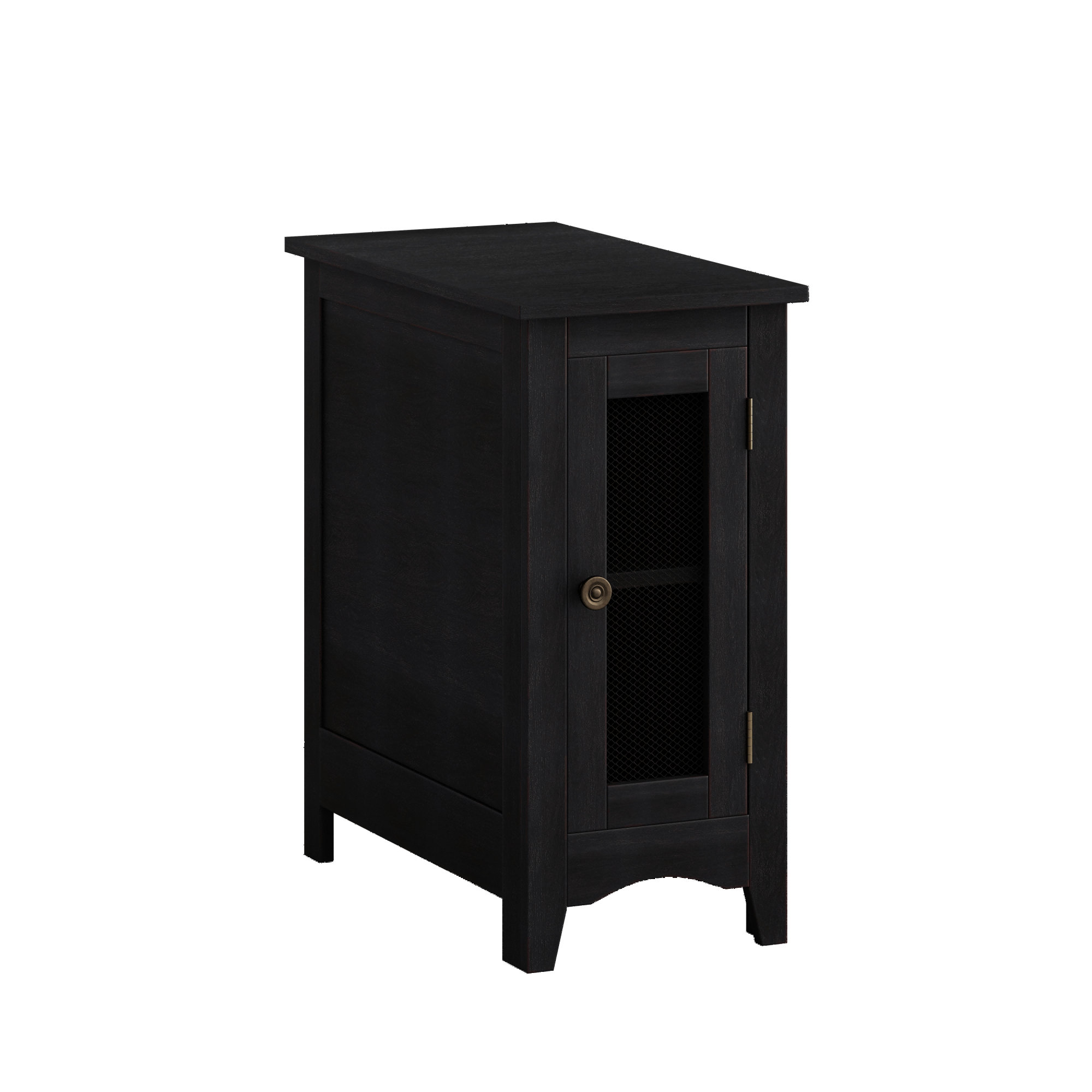 Ophelia & Co. Rectangle Narrow Accent Side Table, 11.75 In. W X 21.75 ...