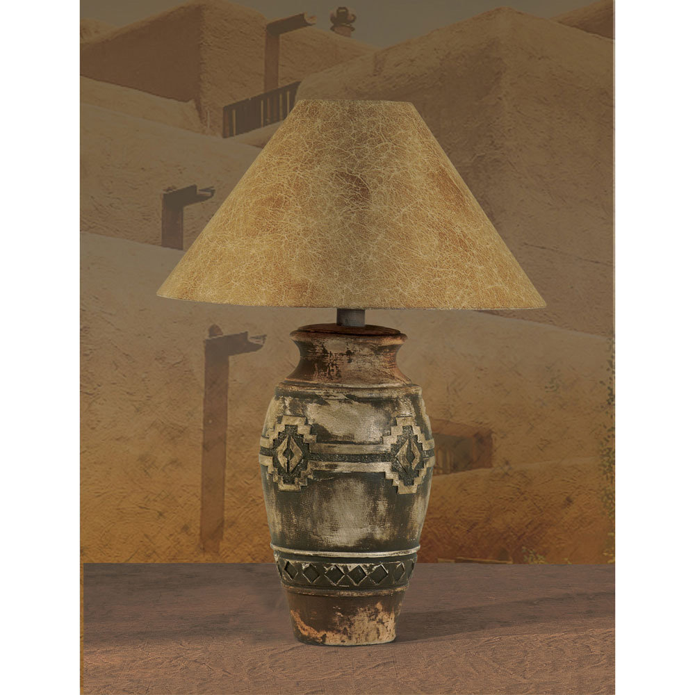 Anthony California Petro-glyphic Rustic Design 28.5" H Table Lamp with ...