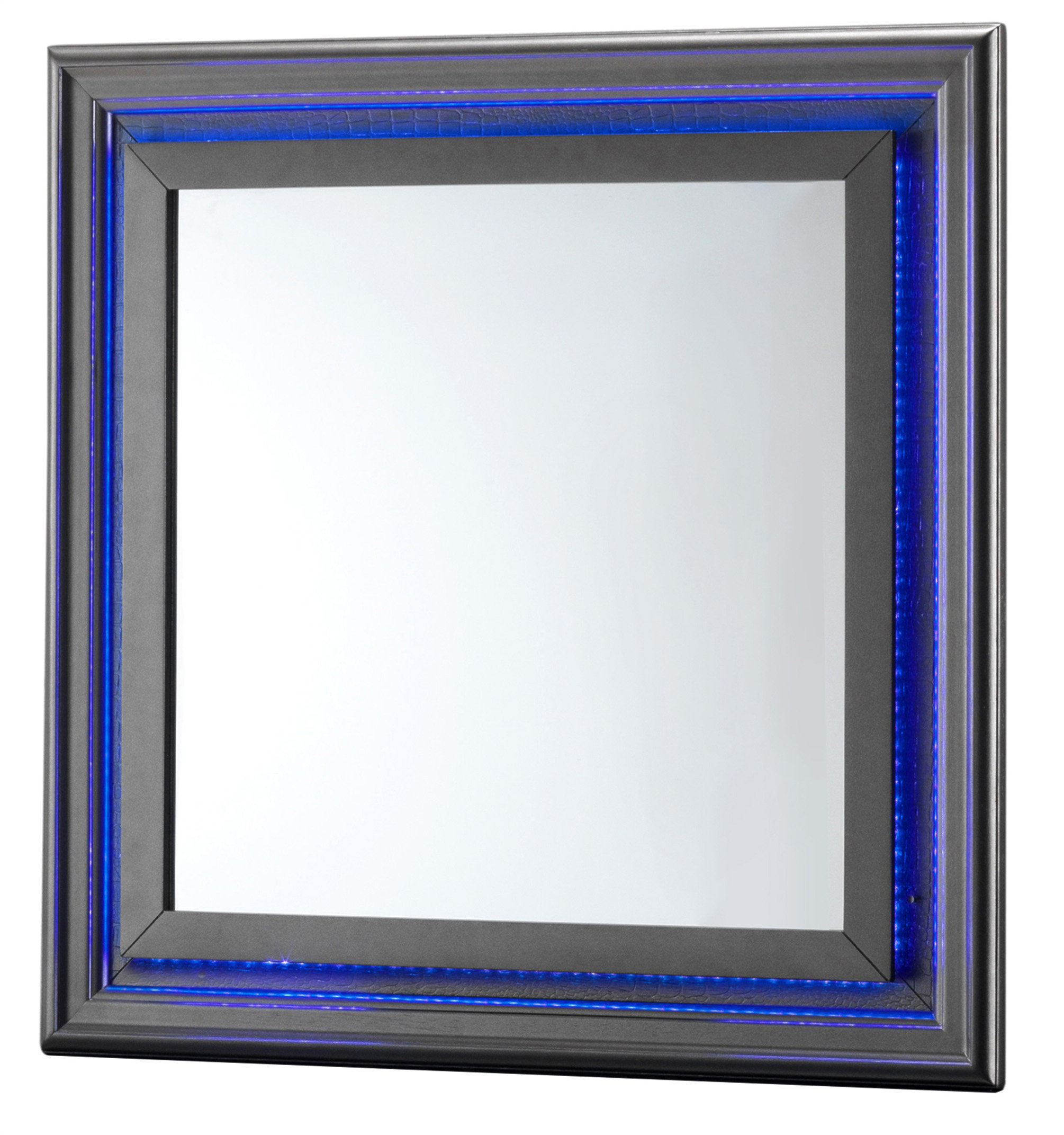 Mercer41 Elegant Transitional Mirror In Metallic | Wayfair