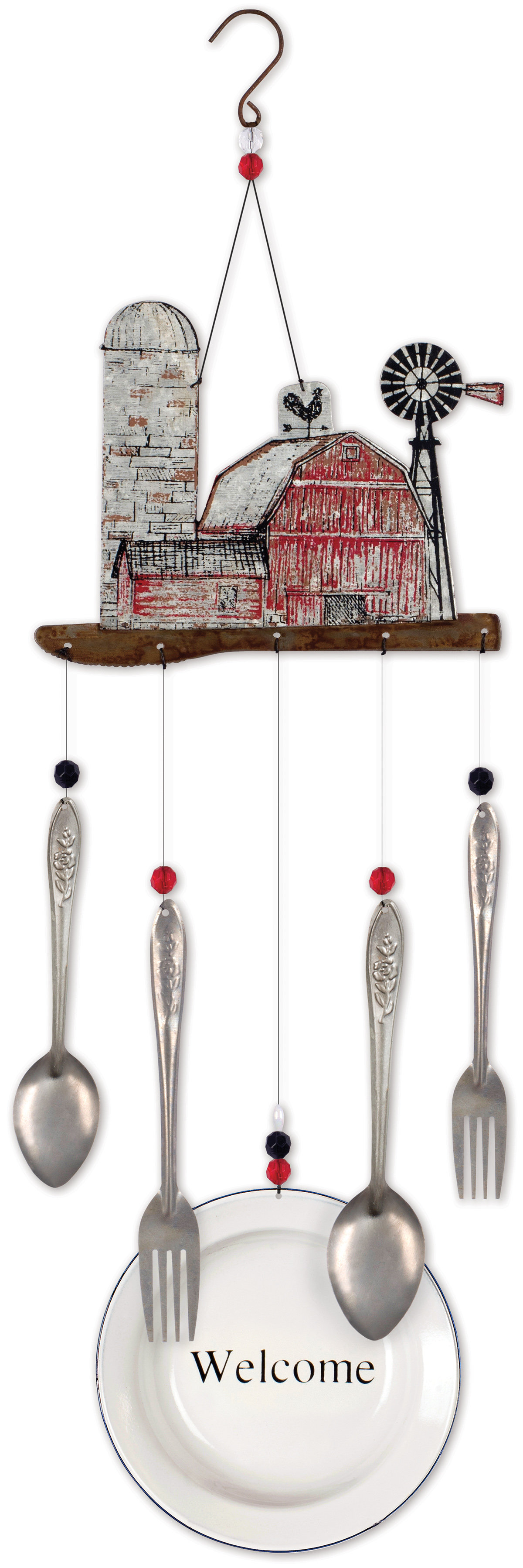 August Grove® Barkev Barn Wind Chime & Reviews | Wayfair