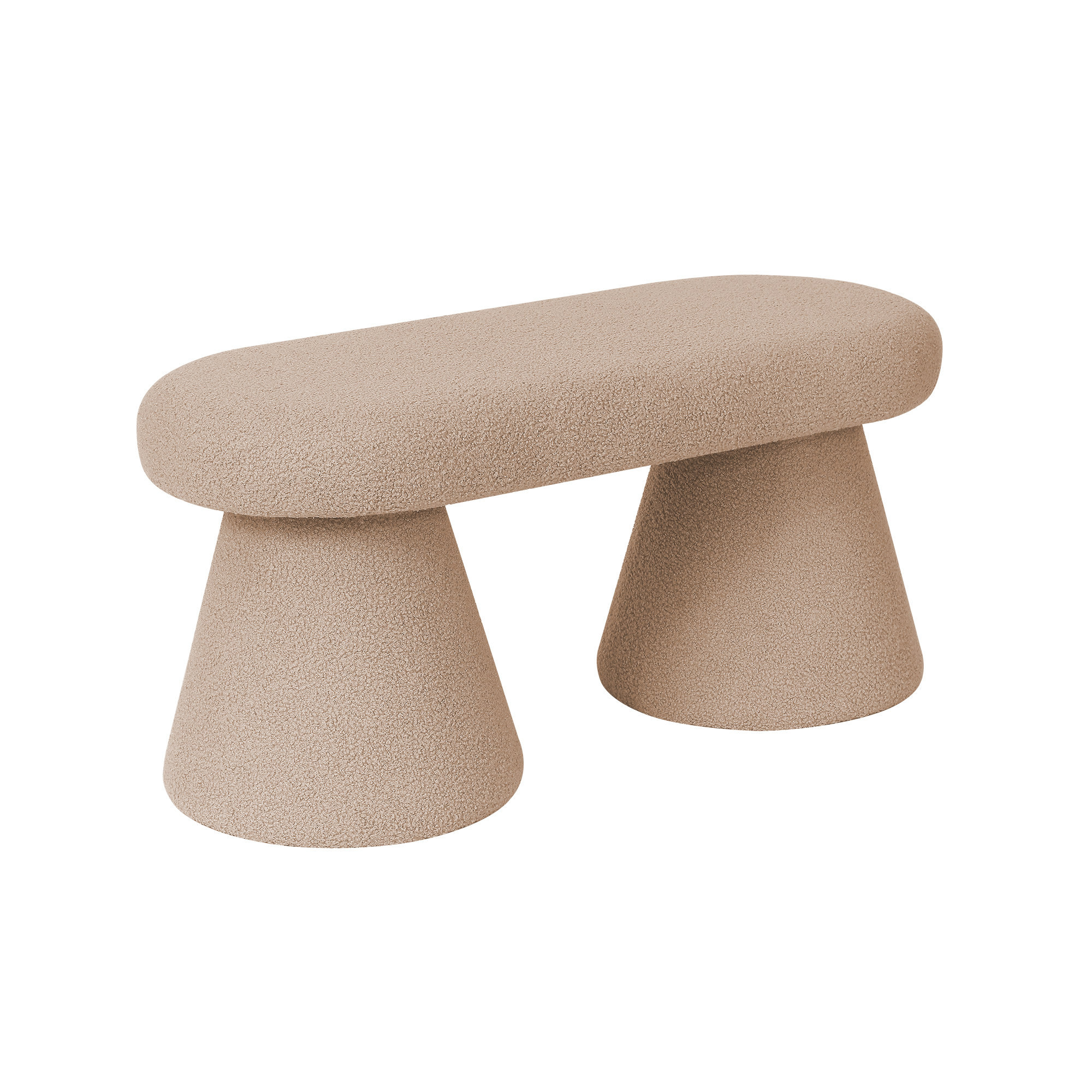 Ebern Designs Hishaam Polyester Upholstered Bench & Reviews - Wayfair ...