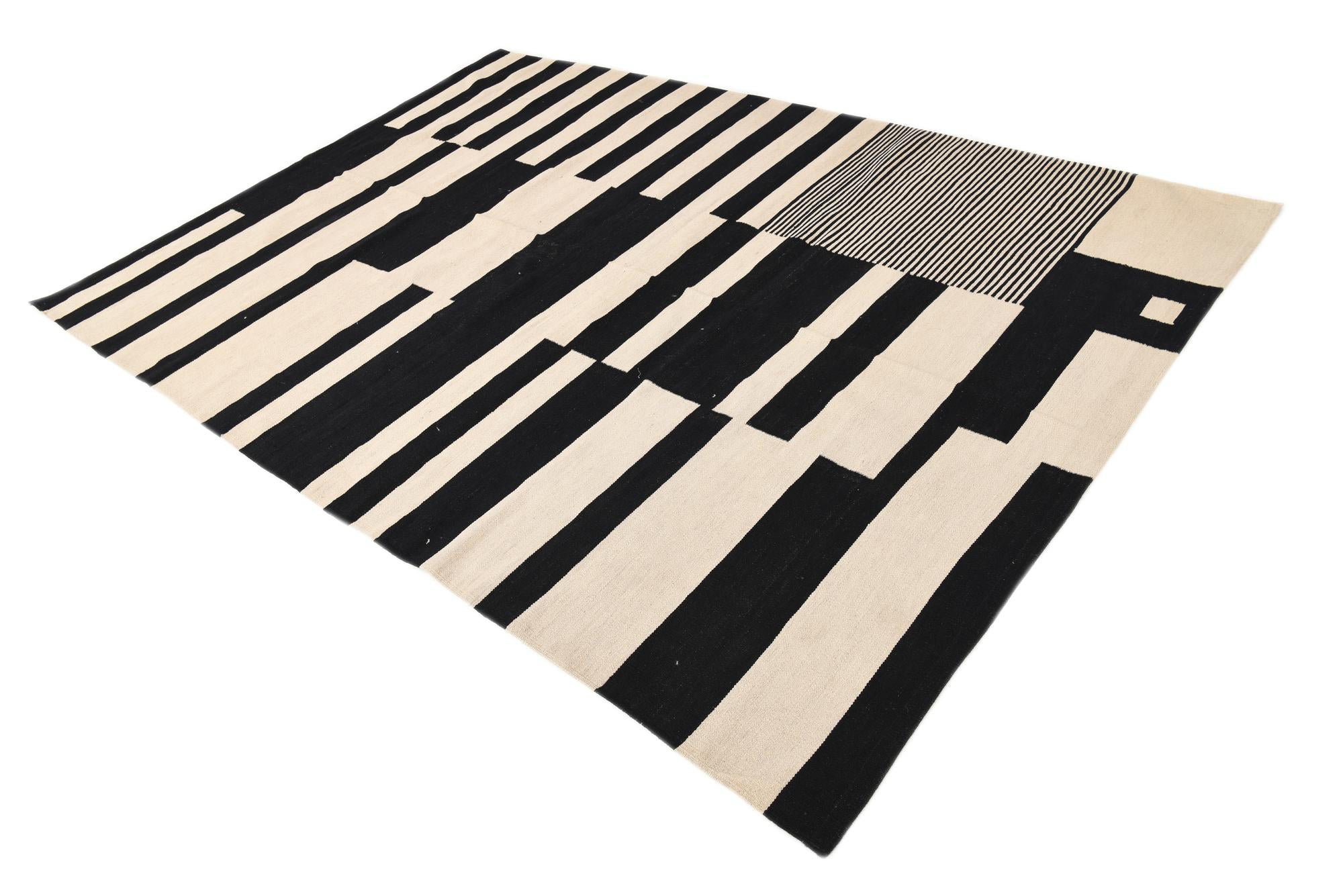 Wayfair Black And White Rug