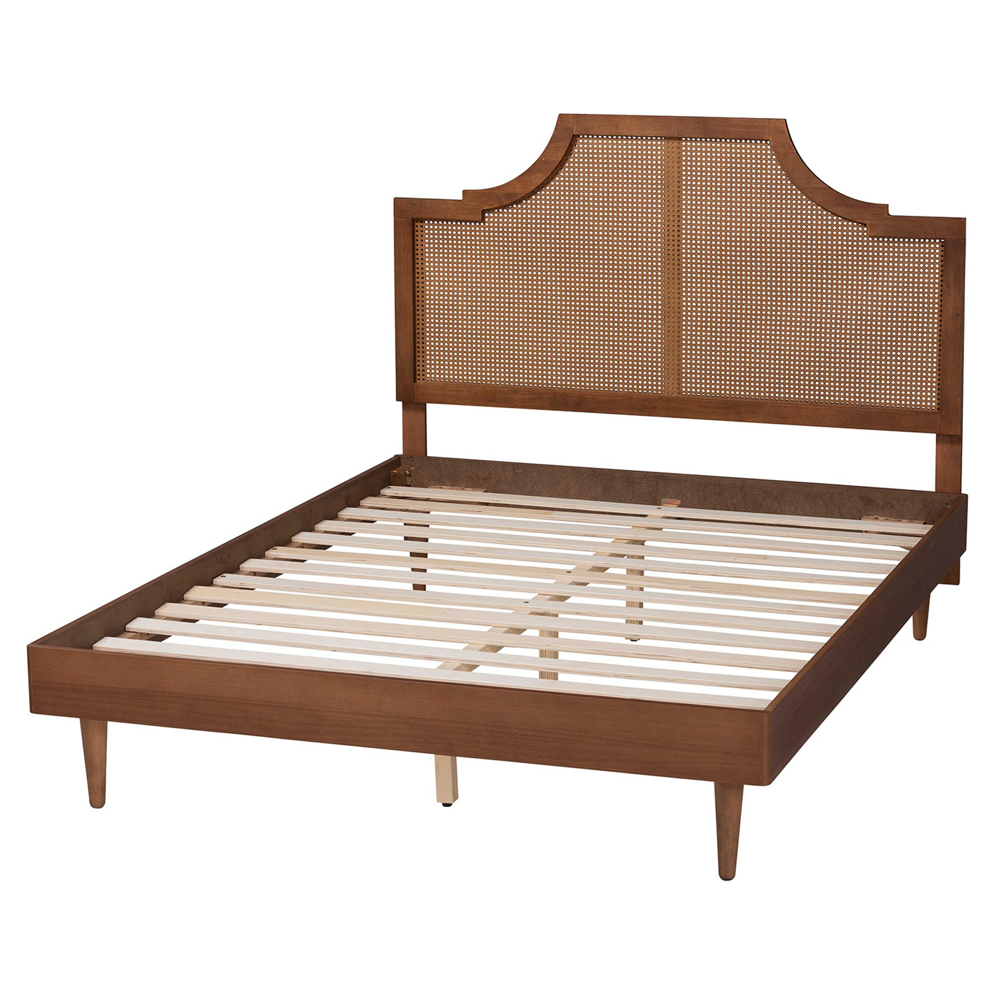Bay Isle Home™ Baxton Studio Macaria Mid-Century Modern Ash Walnut ...