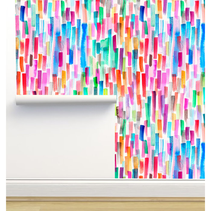 Limitless Walls Ninola Designs Peel & Stick Abstract Roll | Wayfair