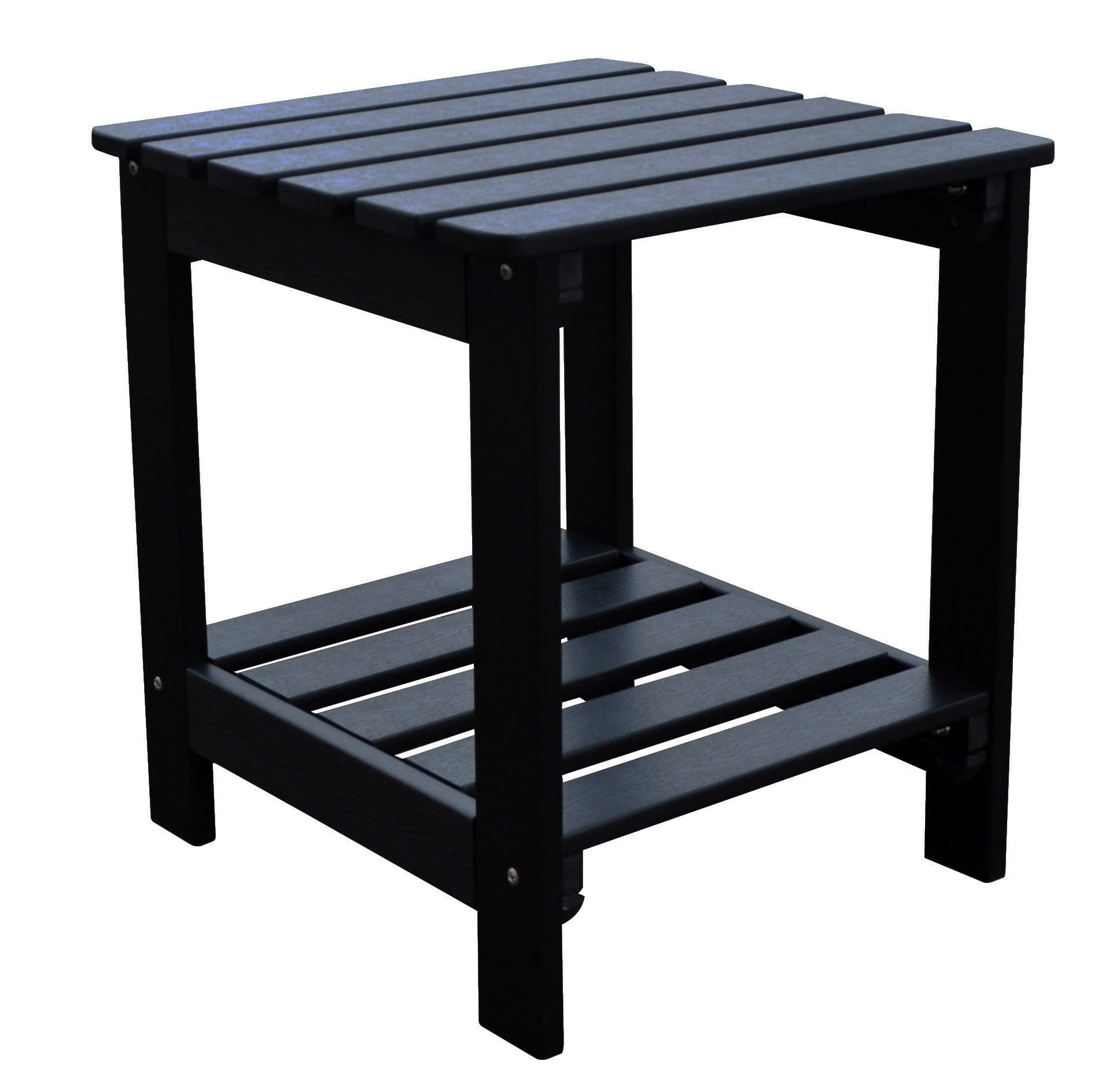 Red Barrel Studio® Abriah 2-Tier Square HDPE Plastic/Resin Adirondack ...