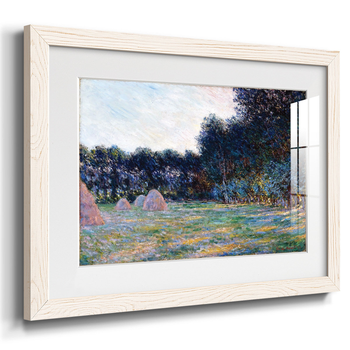 Vault W Artwork Meadow With Haystacks Near Giverny, 1885 - Wayfair Canada