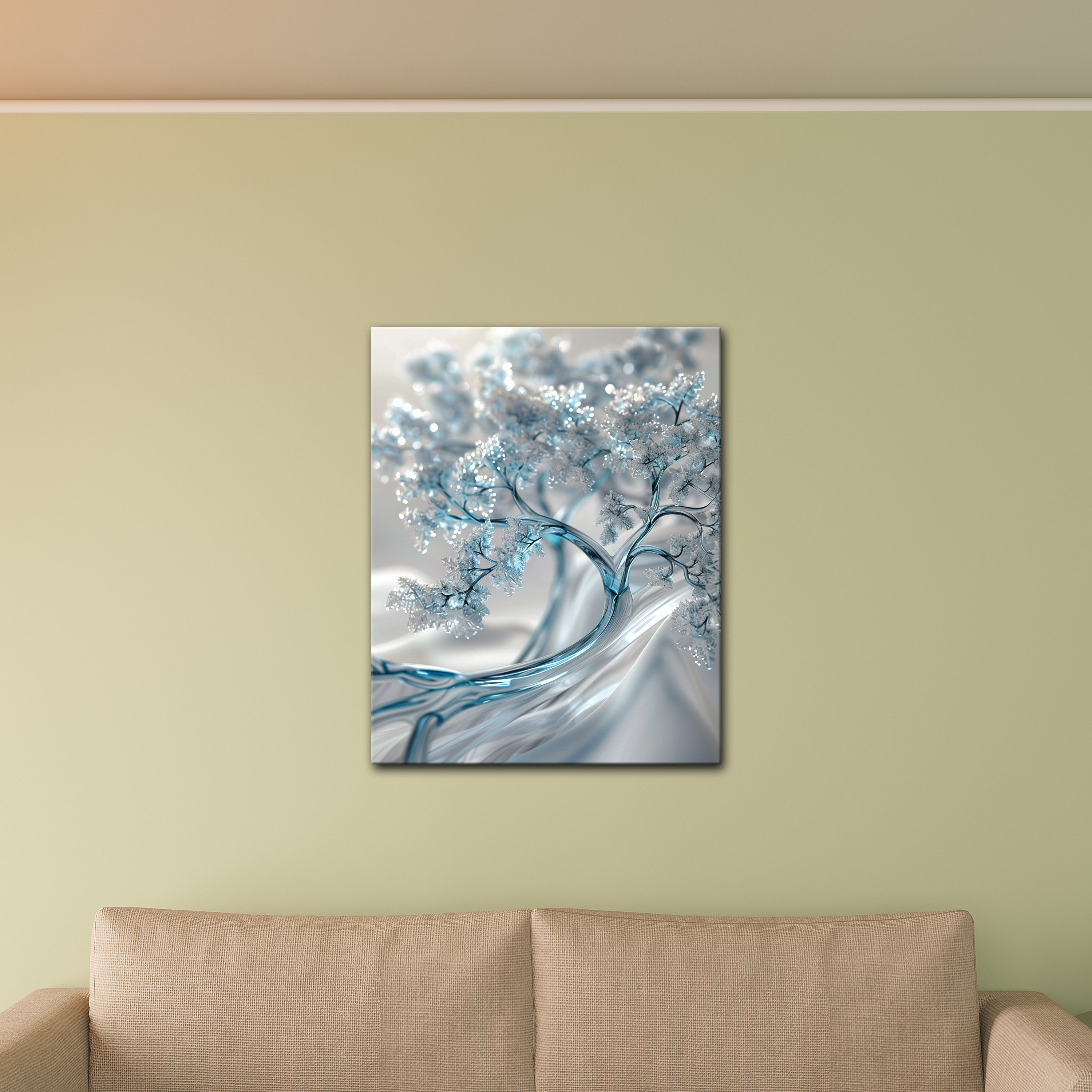 Winston Porter Iceborn Radiance? (customizable) by Genie's Poems - Print Wall Art Work Home ...