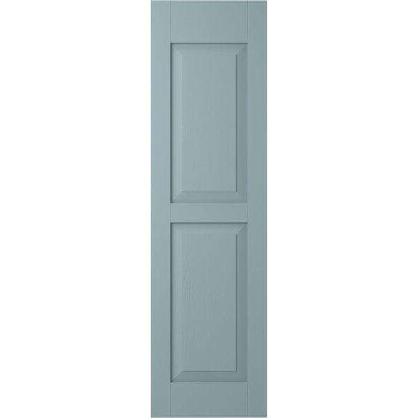 PCI Enterprises Americraft Two Equal Flat Panel Shutters (Per Pair ...