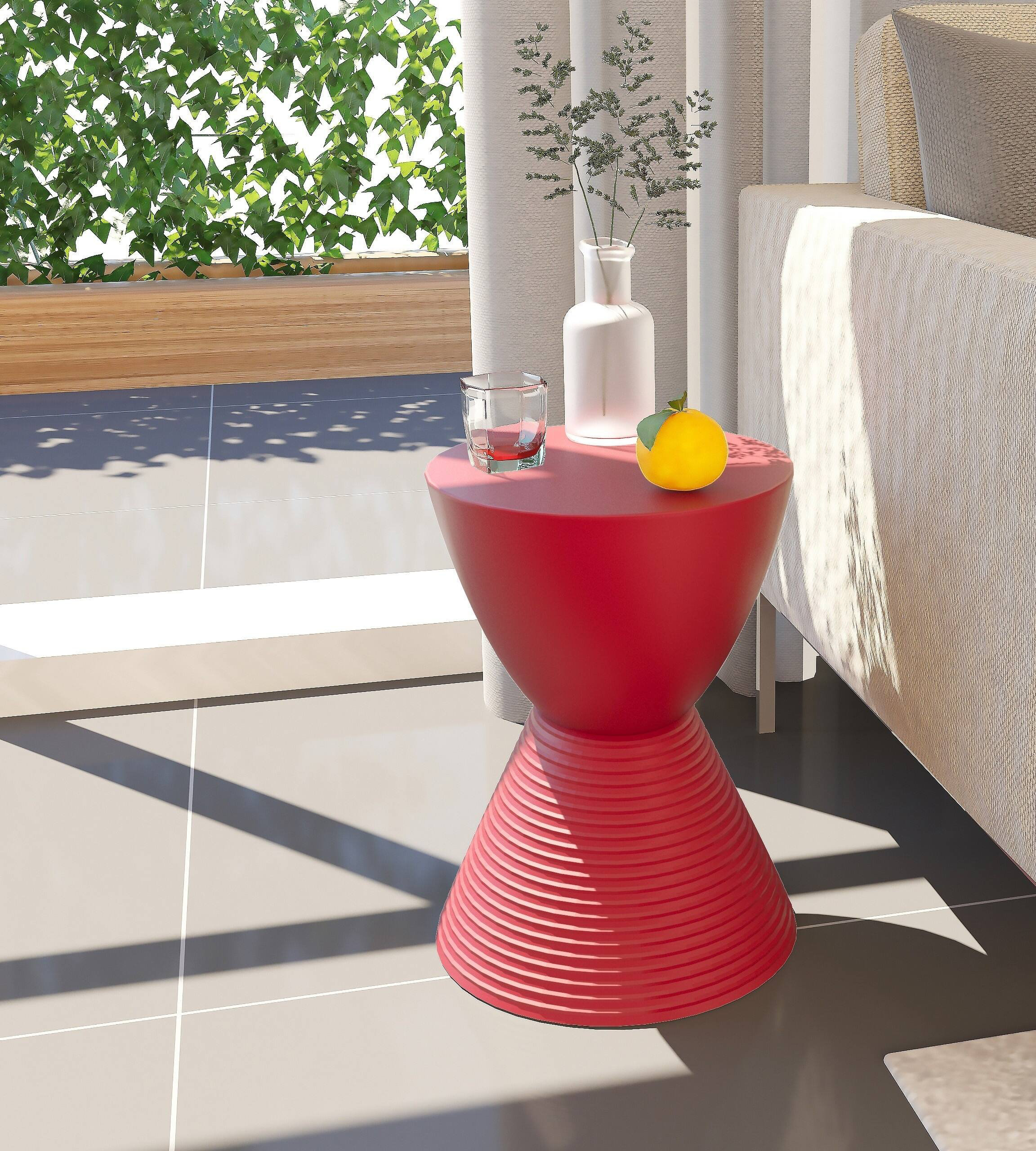 Wrought Studio™ Sohail Plastic Decorative Stool | Wayfair