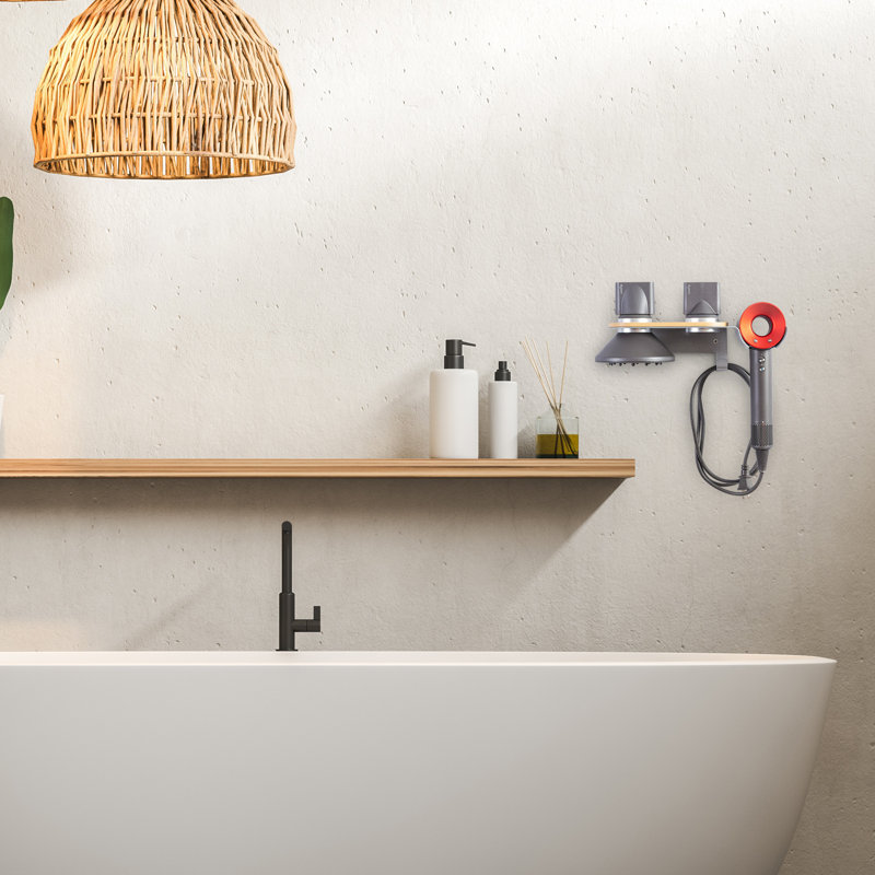 MyGift Wall Mounted Hair Tool Holder | Wayfair