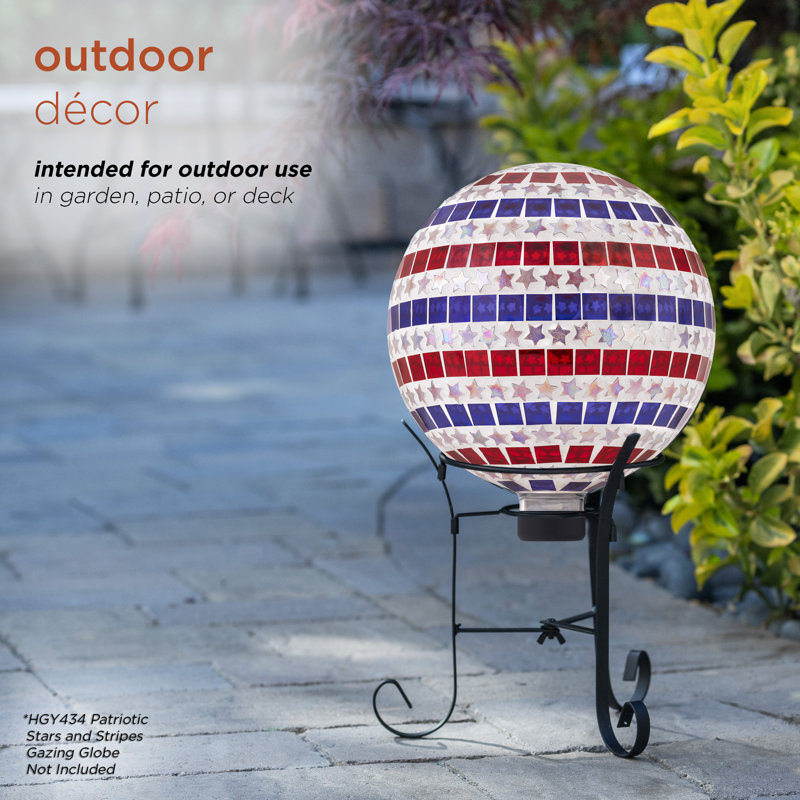 Winston Porter Lynnette Gazing Ball Stand & Reviews | Wayfair