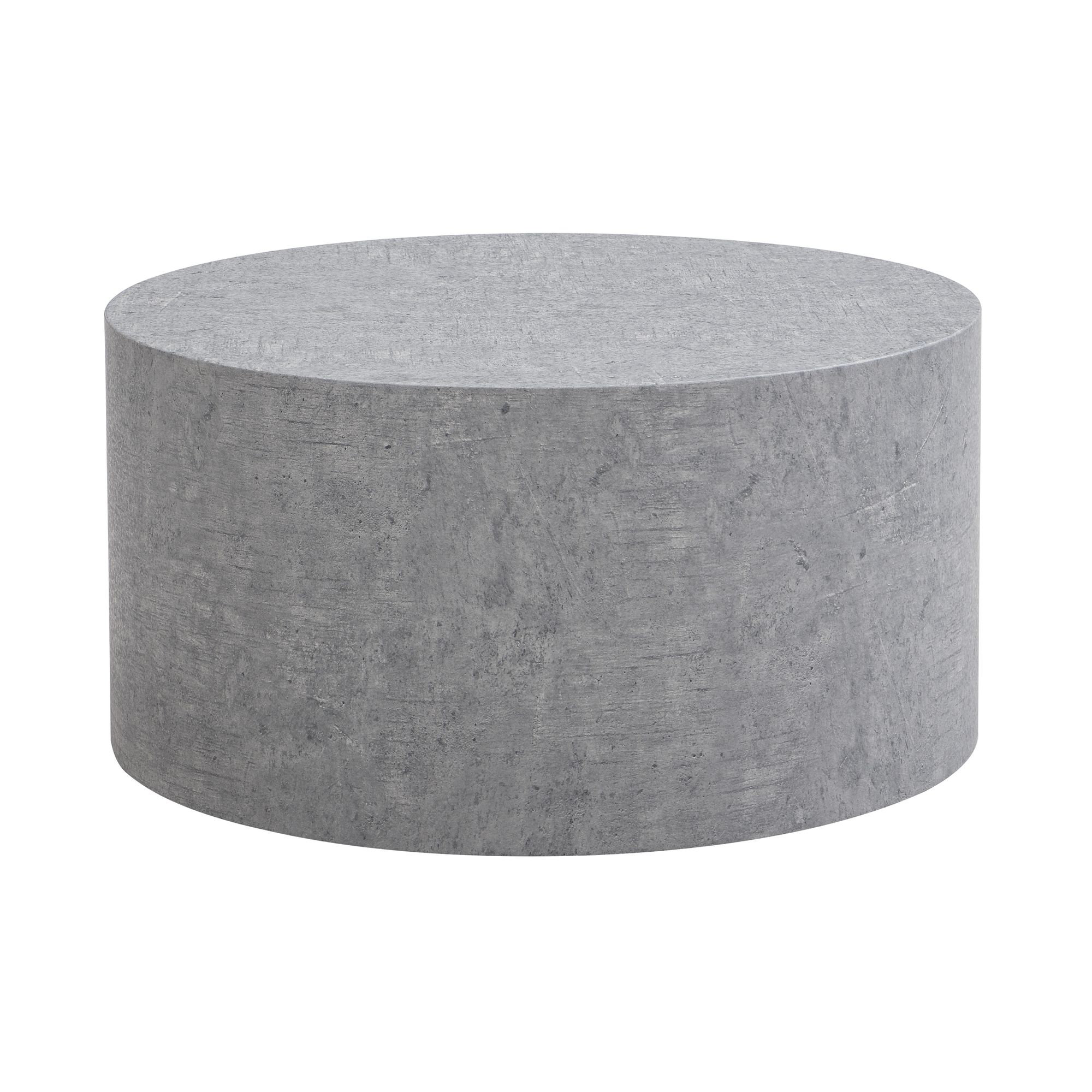 Metro Lane Coffee Table Monobloc Concrete Look 60 Cm Grey Living Room ...