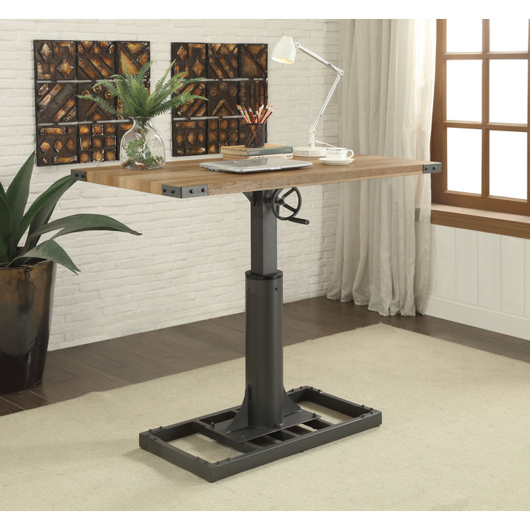 Williston Forge Gowdy Adjustable Metal Base Standing Desk & Reviews ...