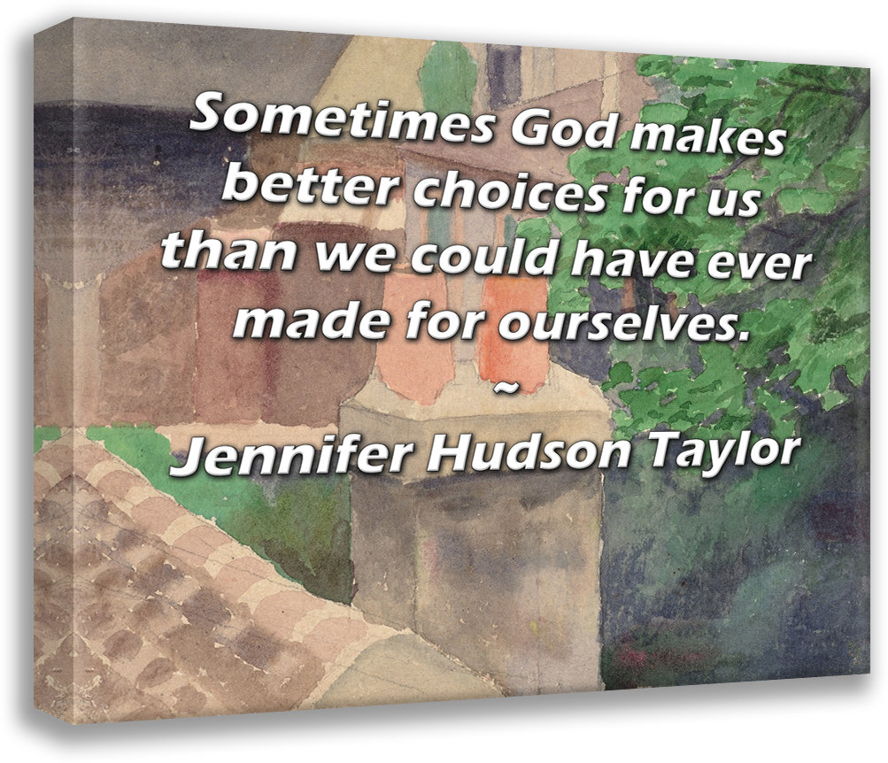 Trinx ArtsyQuotes Gallery Wrapped Canvas By Jennifer Hudson Taylor ...