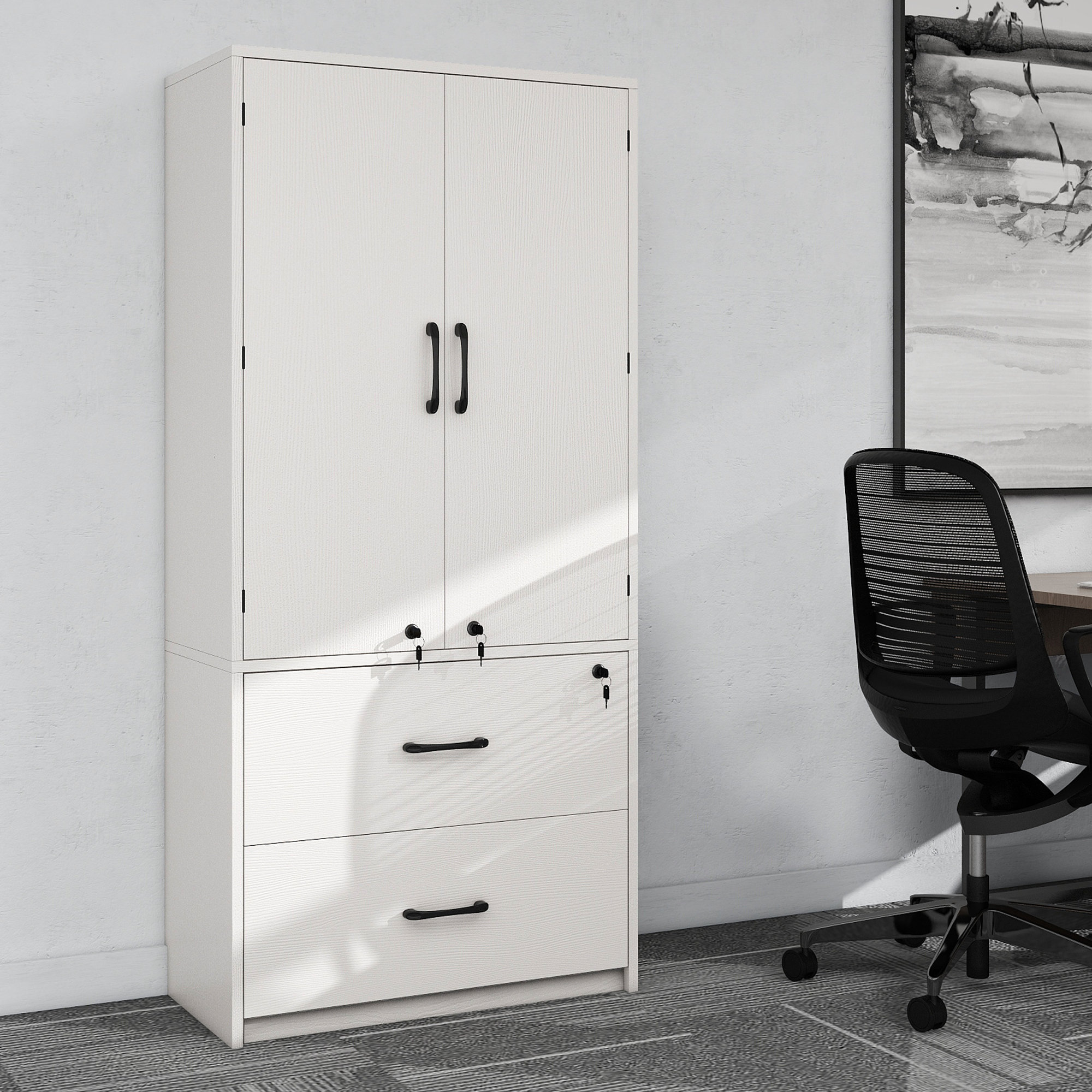 Wade Logan Annya 31.4'' Wide 2 -Drawer File Cabinet, filing cabinet ...