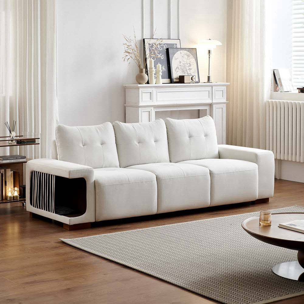 Tusuton 89" Unique design Sofa Couch for Living Room, Modern Couches ...