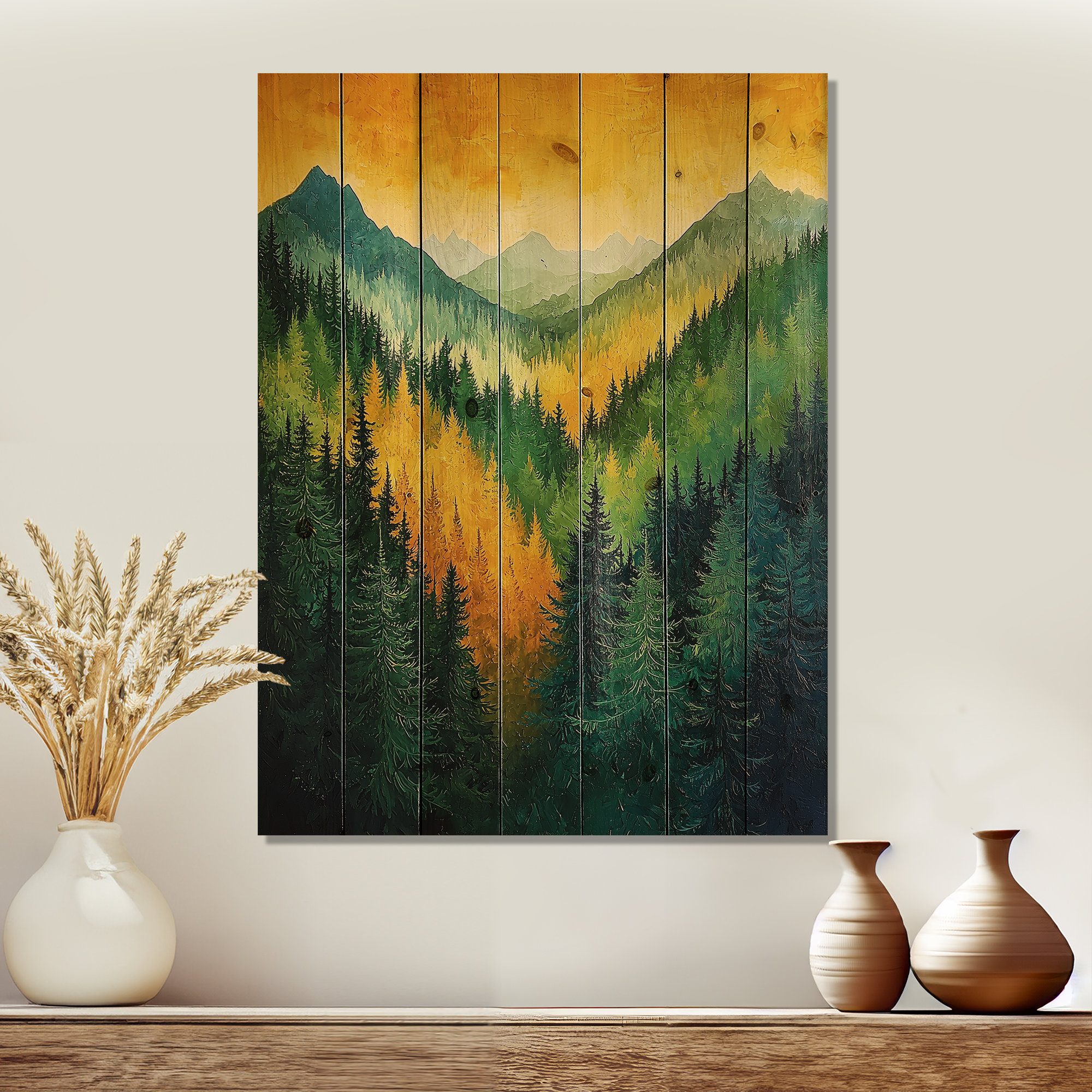 Ophelia & Co. Forest Echoes In The Summit Of Alaska I - Alaska Wood ...