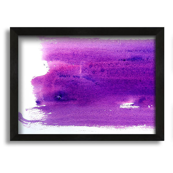 Perspections Gerahmtes Leinwandbild Purple Patience | Wayfair.de