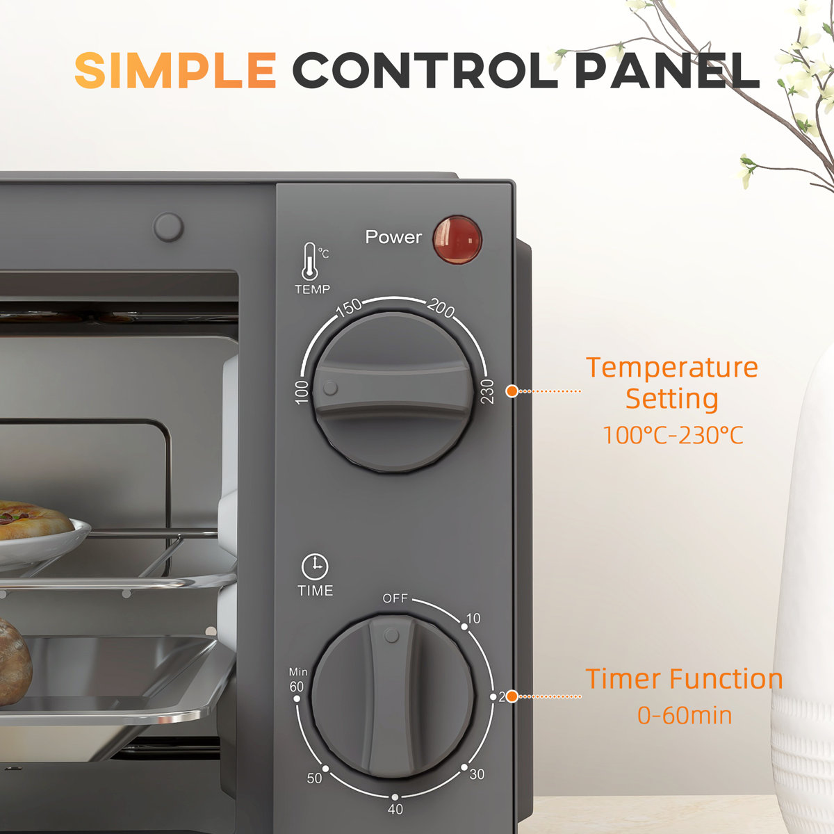 HOMCOM Mini Oven & Reviews | Wayfair.co.uk