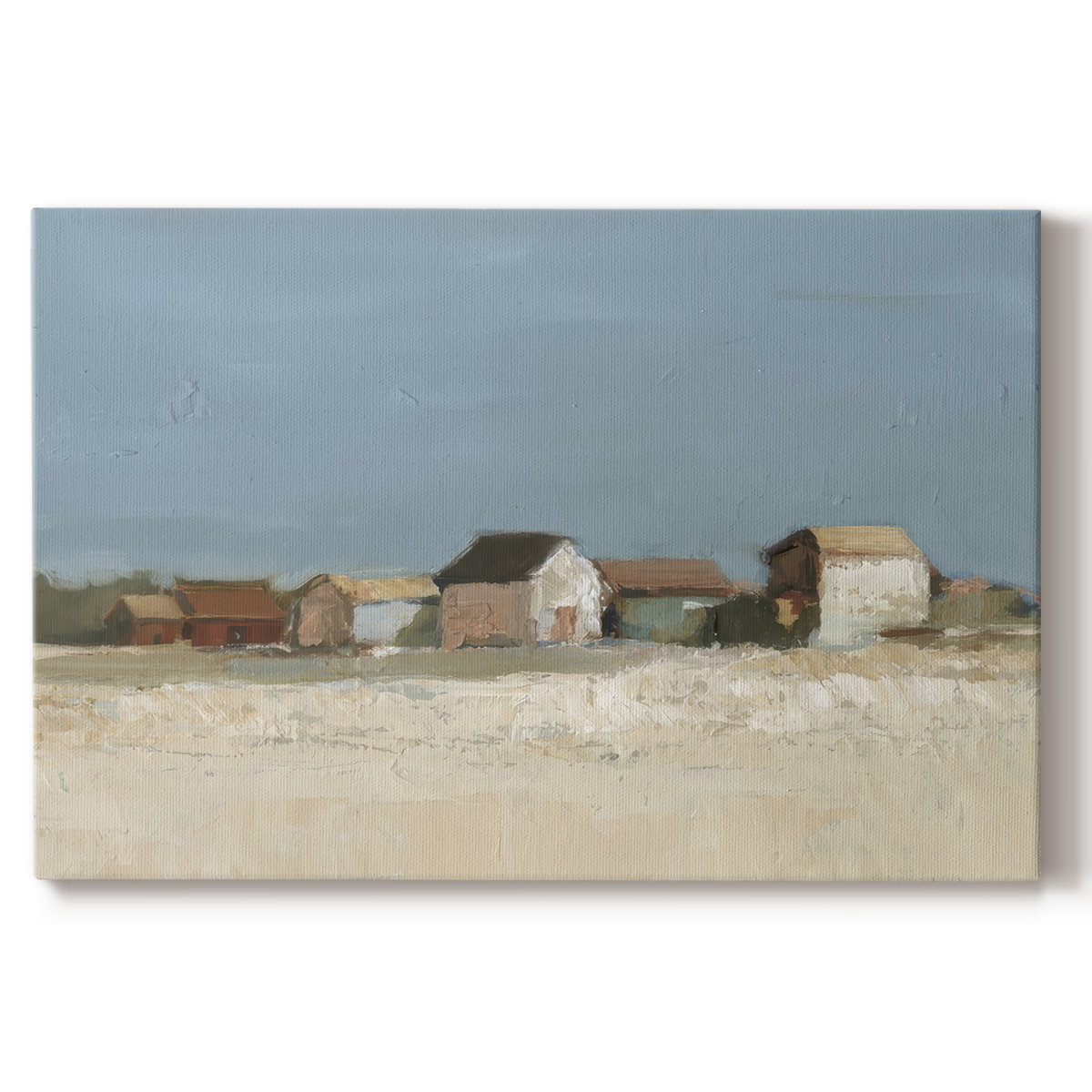 Breakwater Bay Seafront Shanties II -Gallery Wrapped Cavas | Wayfair