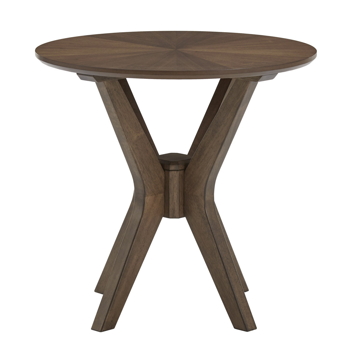 Three Posts™ Kampsville Cross Legs End Table & Reviews | Wayfair