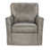 Coja Caylyn Upholstered Swivel Accent Chair, Gray | Wayfair
