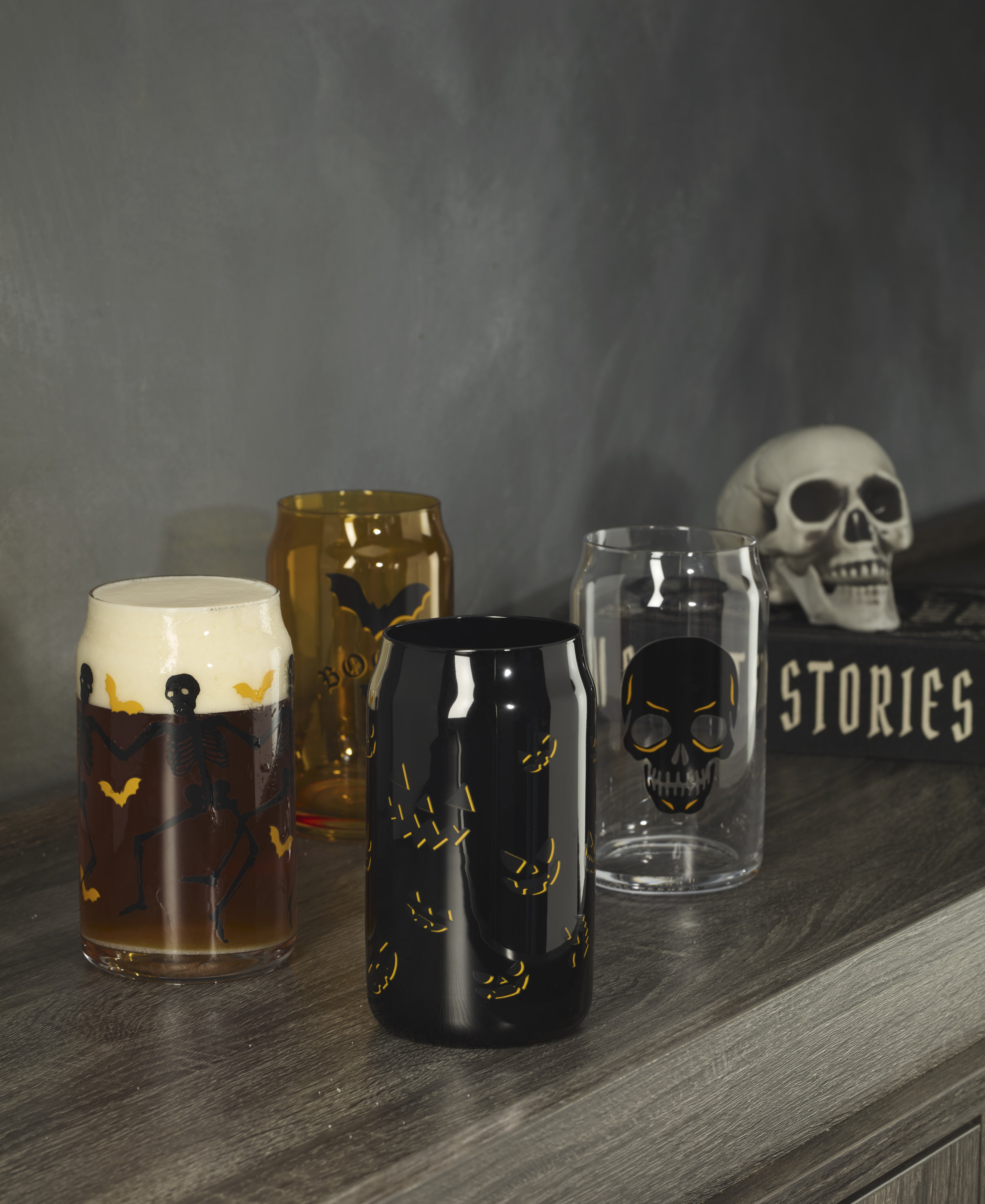 Oneida Vintro Halloween Can Coolers, Set of 4 | Wayfair