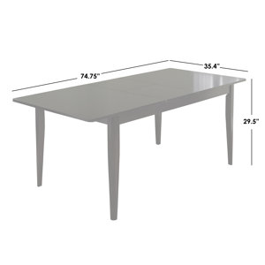 Latitude Run® Cox Extendable Dining Table & Reviews | Wayfair