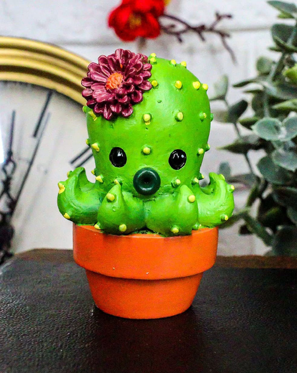 Trinx Jonesha Octoprickles Whimsical Octopus Cacti Cactus Plant With ...