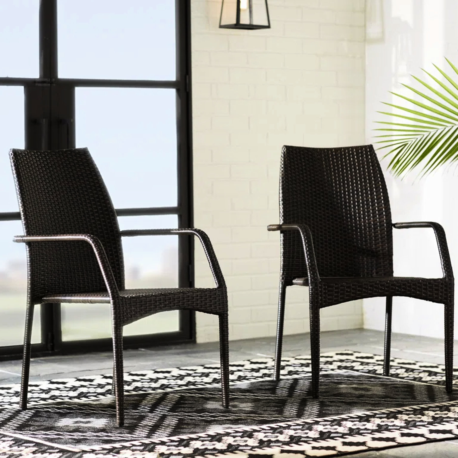 Astoria Grand 2 Chairs Outdoor Collection - Robust Iron Structure ...