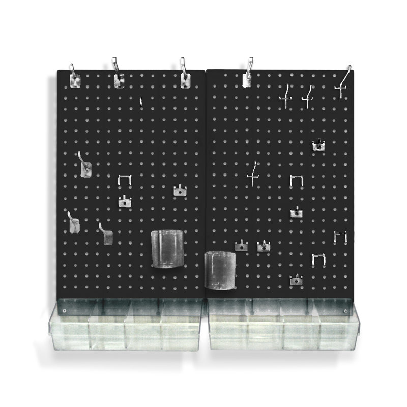 Azar Displays 70-Piece Pegboard Organizer Kit (2- 13.5" x 22") | Wayfair