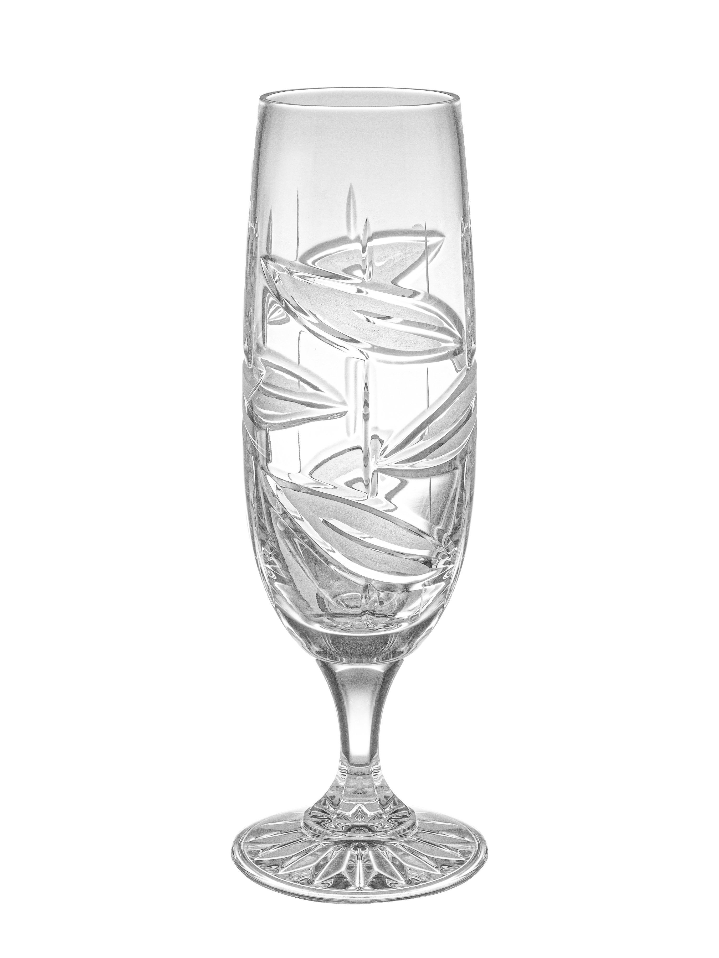 Barski Toasting Flute Champagne Flutes Flute Glasses Cut Crystal ...