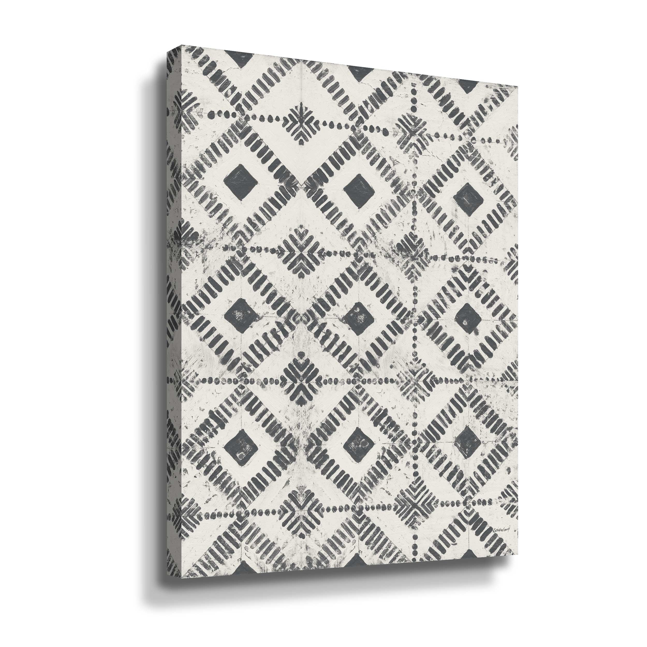 Dakota Fields Maki Tile Panel II Crop III Grey Gallery - Wayfair Canada