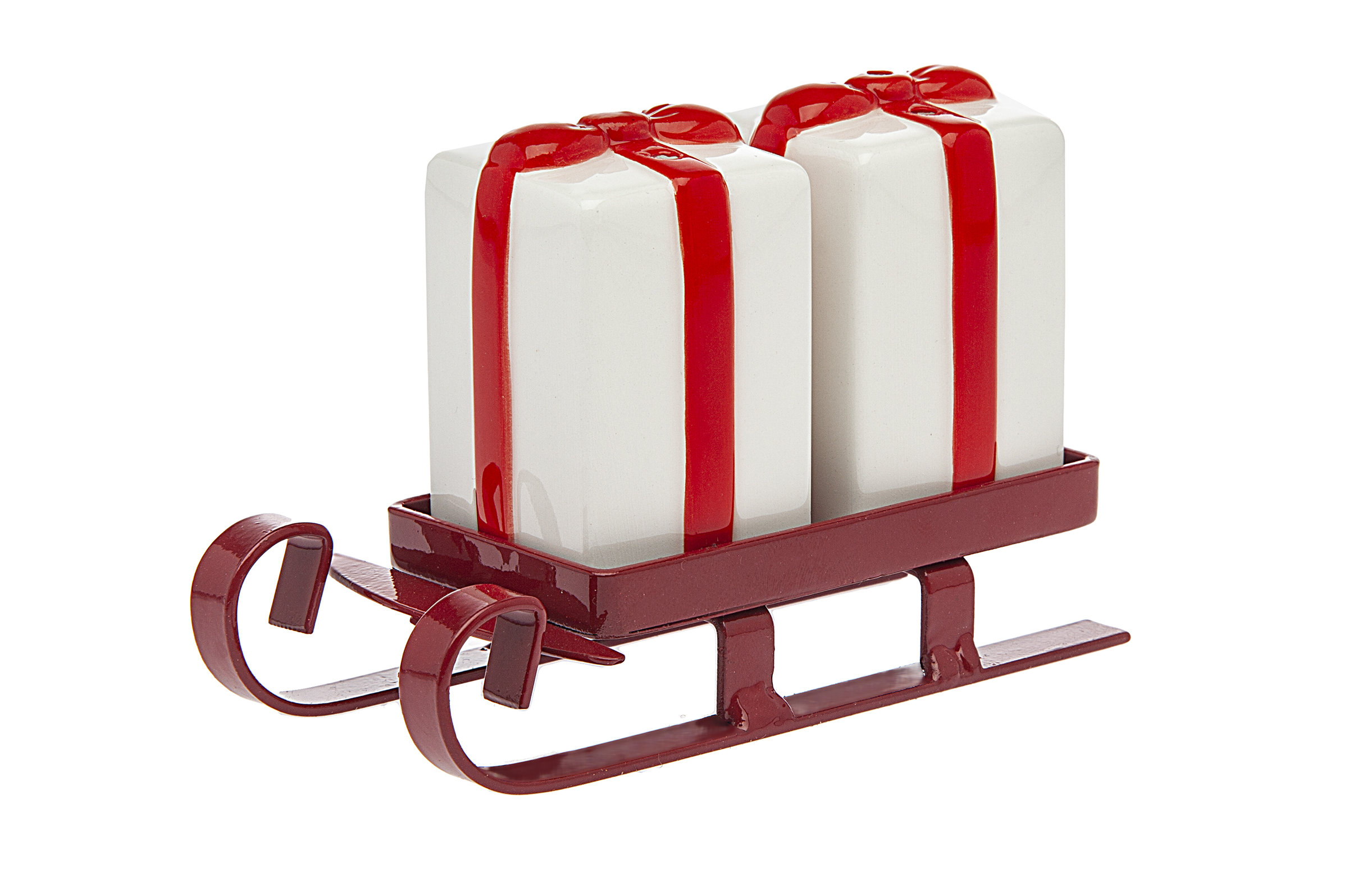 Godinger Silver Art Co Sleigh Salt and Pepper Shaker Set | Wayfair