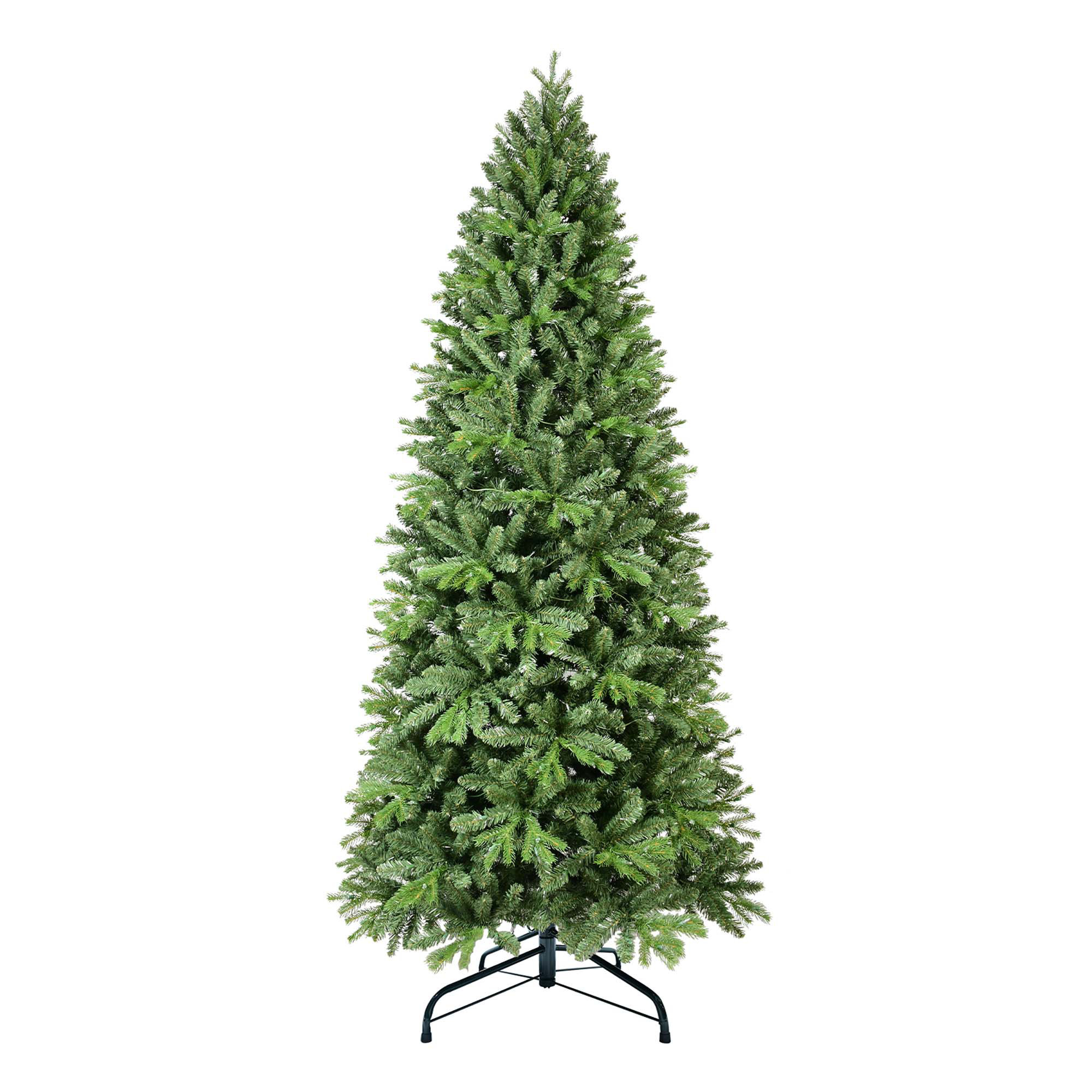 Latitude Run® PE/PVC Mixed Green Automatic Christmas Tree With Metal ...