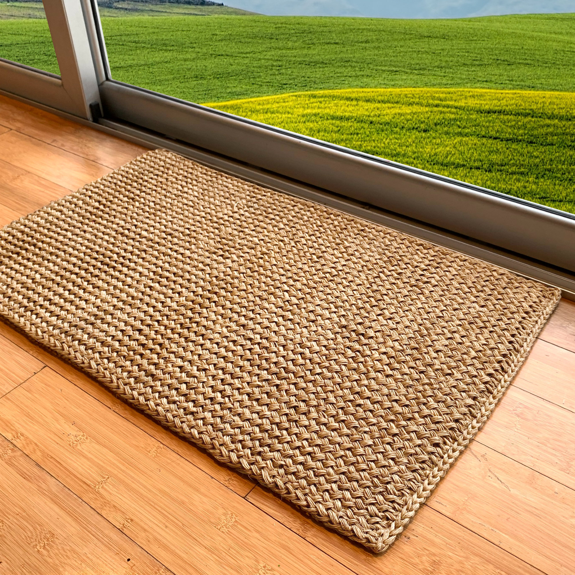 Latitude Run® Cressi Handmade Sisal Natural Doormat & Reviews | Wayfair