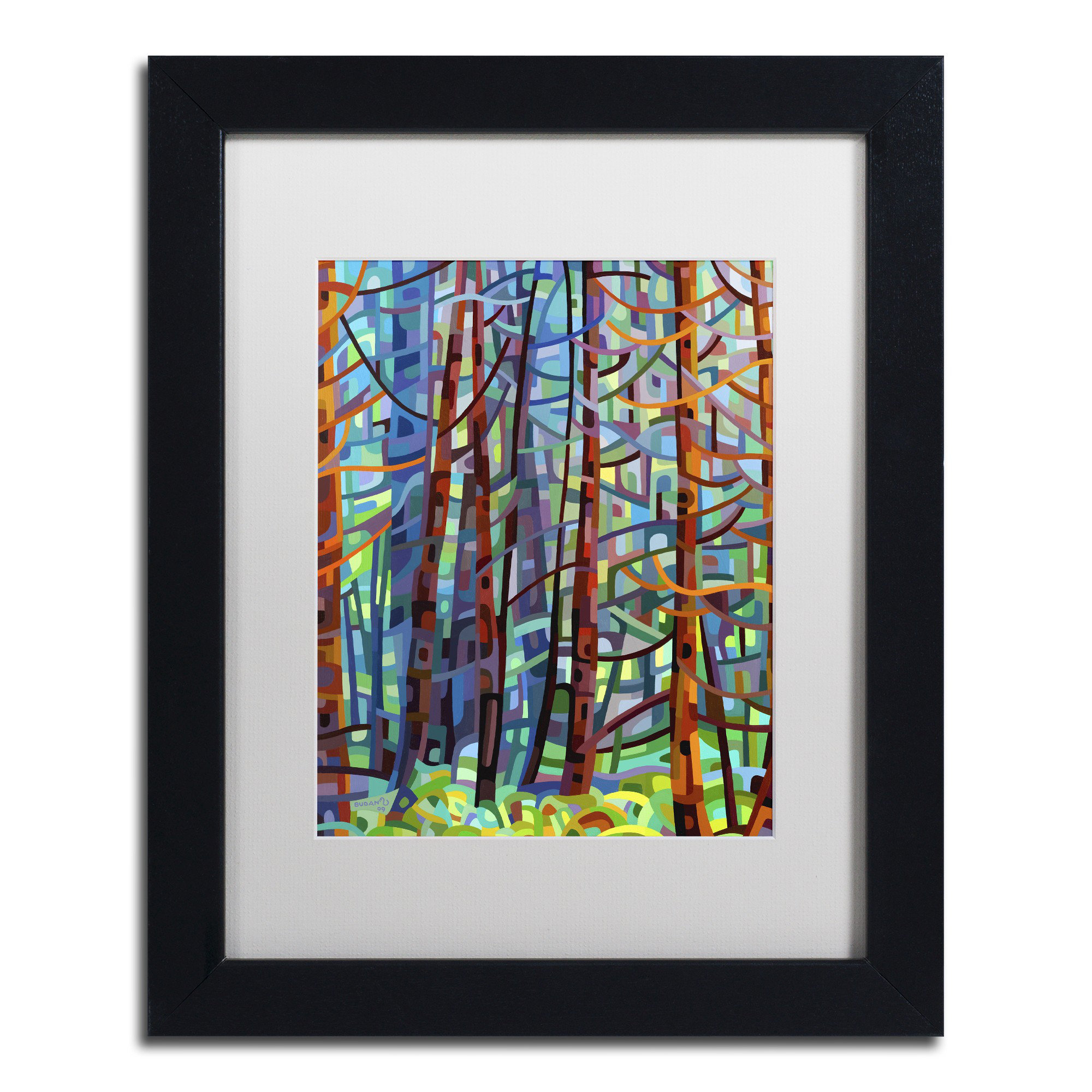 Winston Porter In a Pine Forest by Mandy Budan - Picture Frame Print on ...
