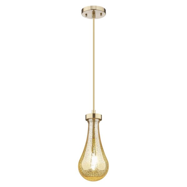 Mercer41 1 - Light Single Drop Pendant Pendant | Wayfair