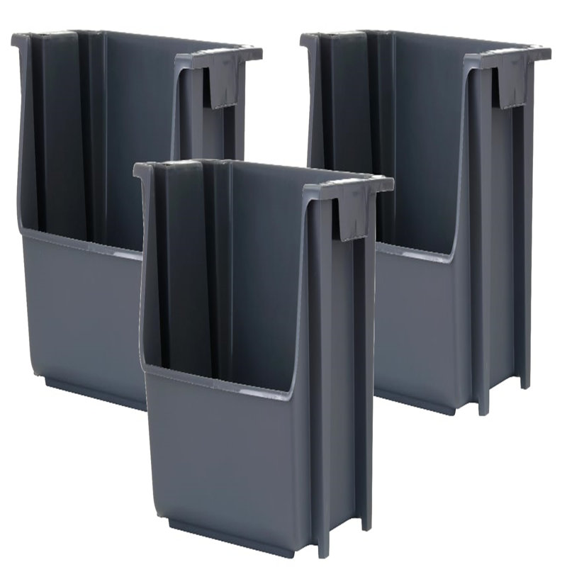 Hokku Designs Plastic Storage Bin Set | Wayfair