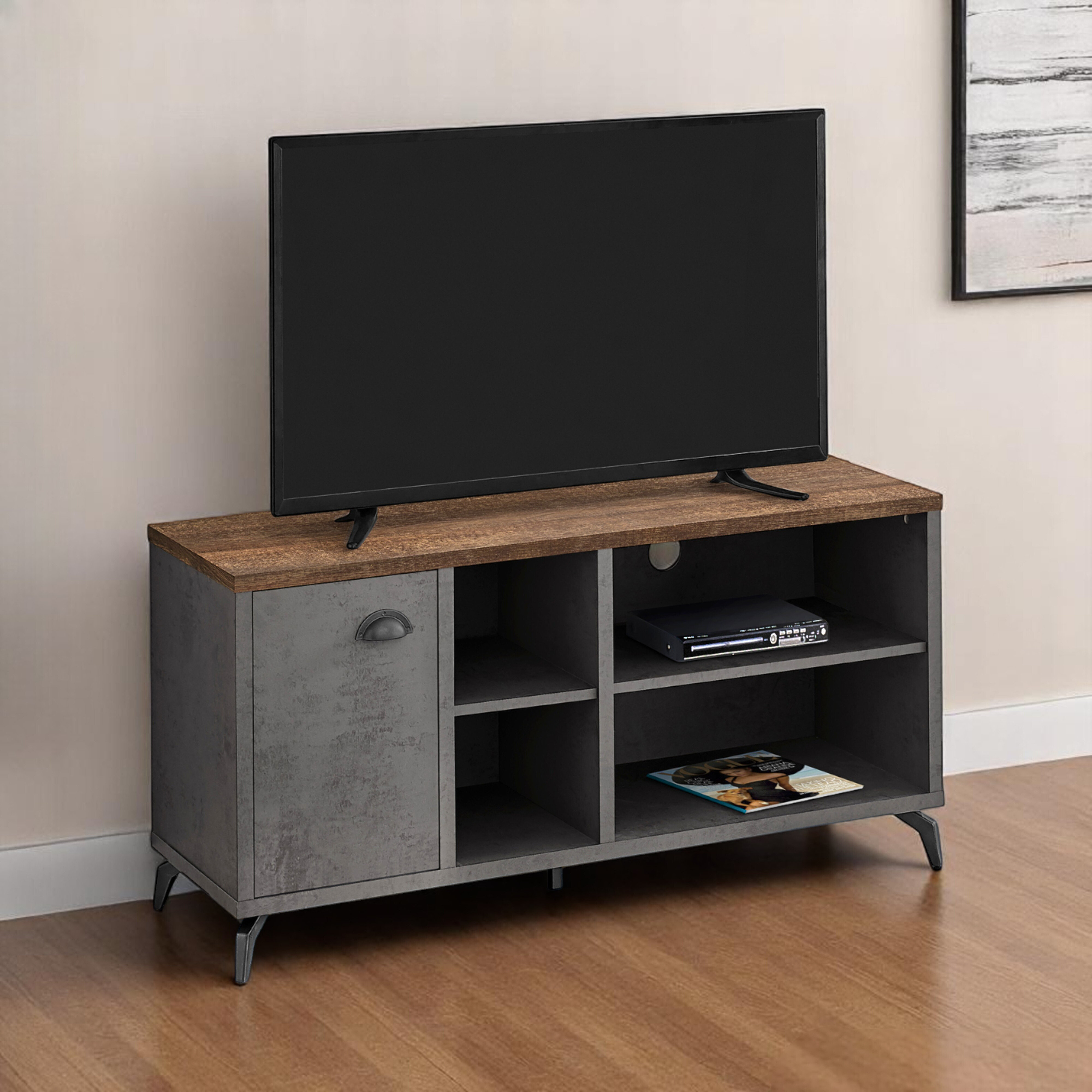 17 Stories Vincenzo 48 Inch TV Stand - Wayfair Canada