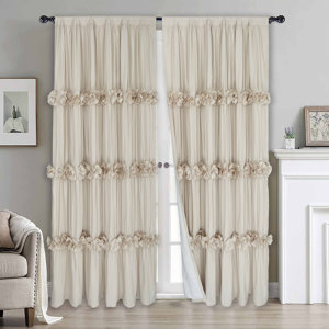 Eclipse Polyester Curtain & Reviews | Wayfair