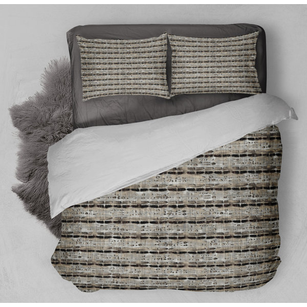 HeartBeat Studios Twill Striped Comforter Set | Wayfair