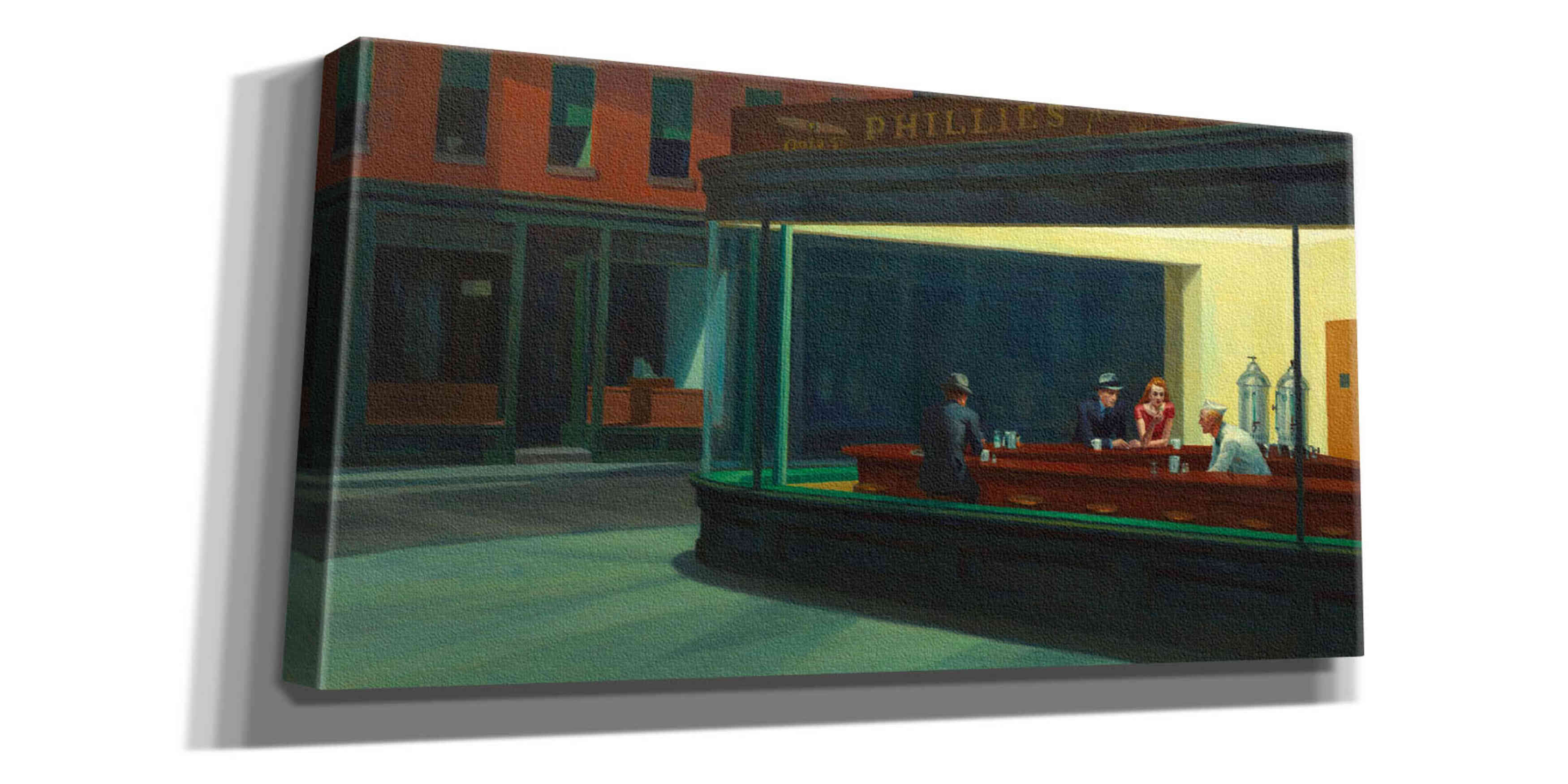 Red Barrel Studio® Latitude Run 'Nighthawks, 1942' By Edward Hopper ...
