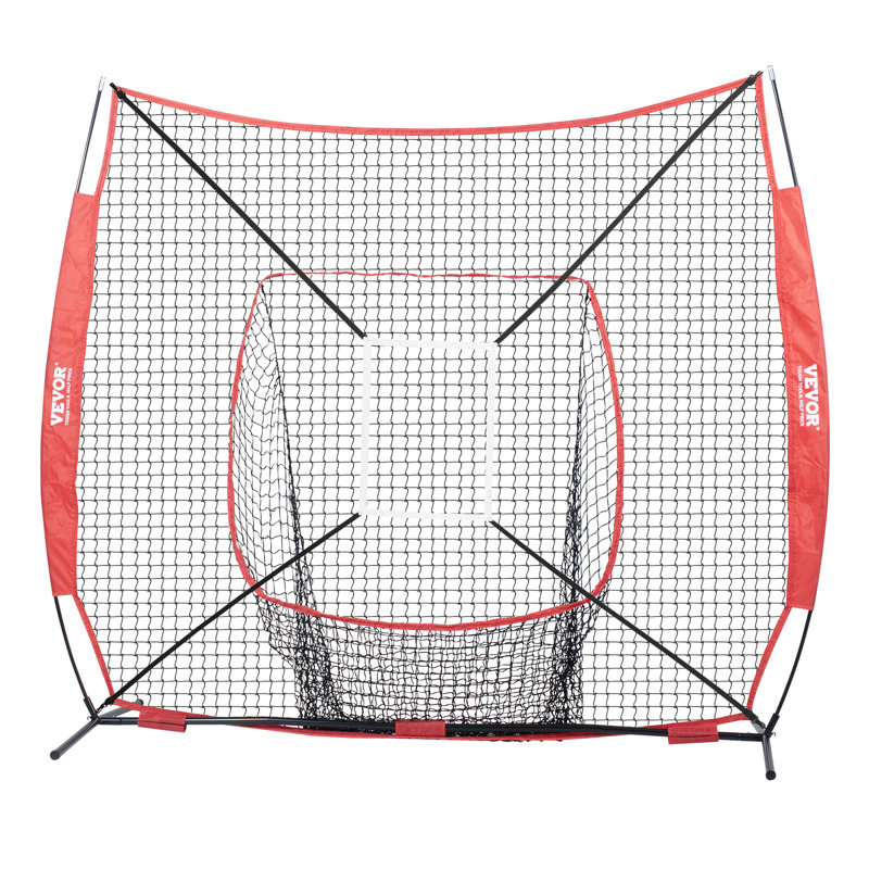 VEVOR 7 x 7 ft Baseball Softball Practice Net | Wayfair