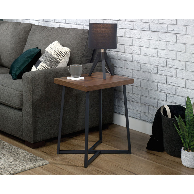 Union Rustic Aubrianna Cross Legs End Table & Reviews | Wayfair
