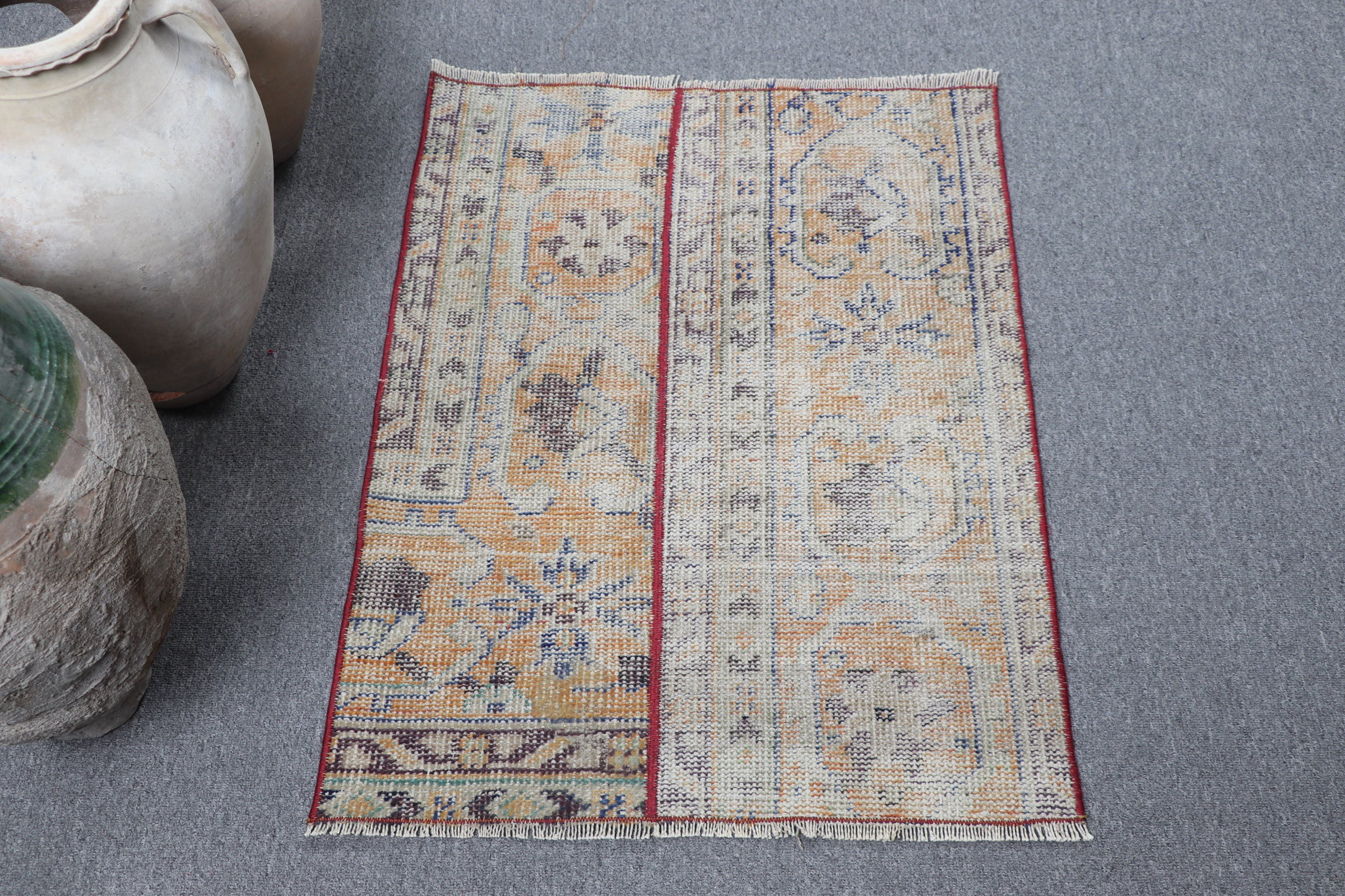 Bungalow Rose Handwoven Turkish Rug with Traditional Pattern in Warm ...