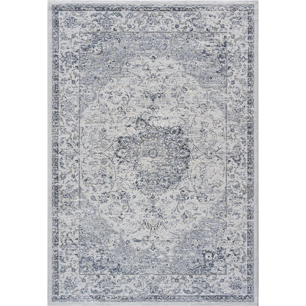 Latitude Vive Boltuch Oriental Machine Woven Beige Area Rug | Wayfair.co.uk