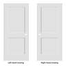 Trimlite Primed 2 Panel Interior Shaker Door Prehung with 4-9/16" Jambs ...