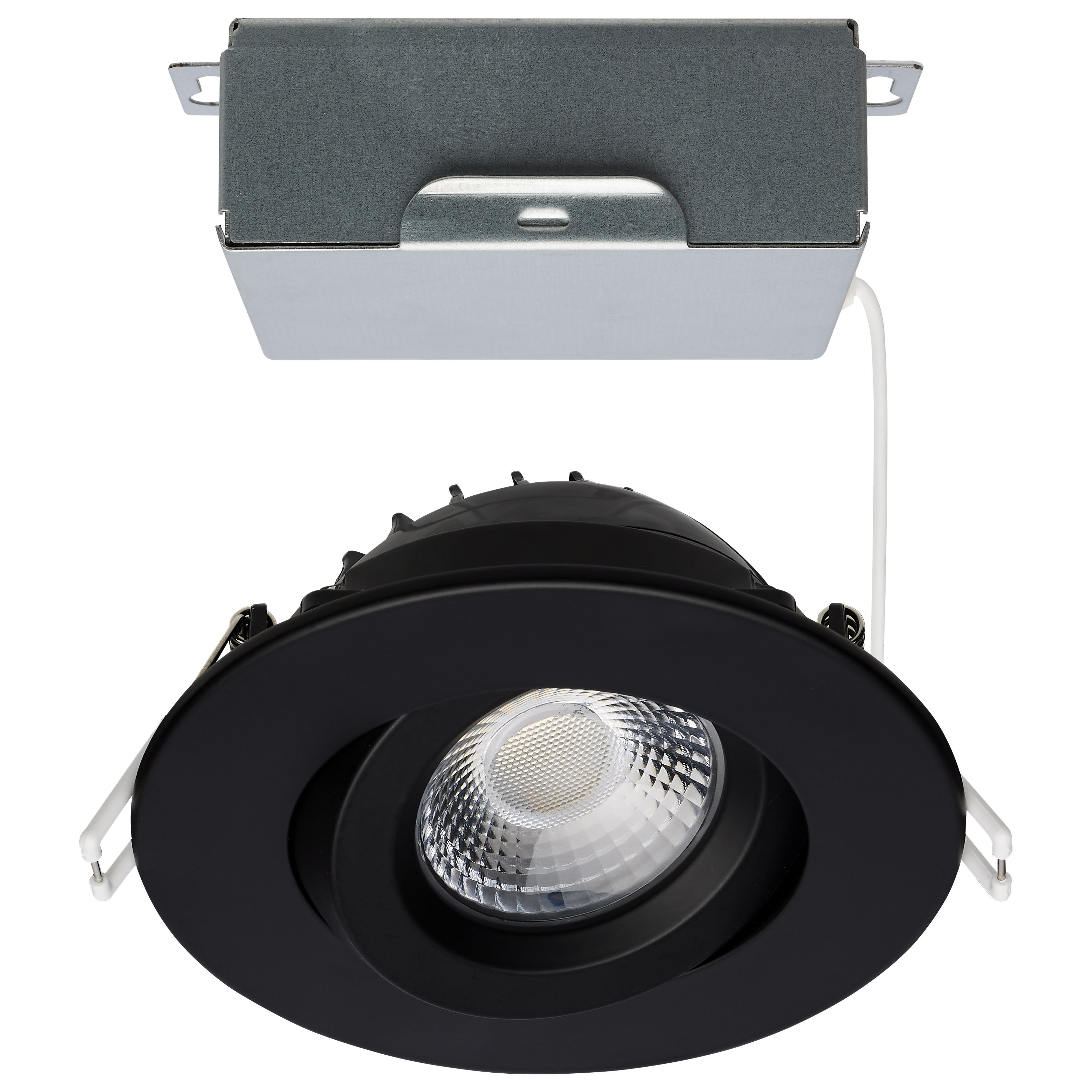 Satco 4" Round Adjustable Trim Selectable Color Temperature Dimmable ...